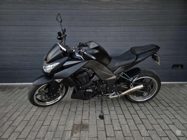 Black Kawasaki Z 2011 in Kaunas, with an engine capacity of 1.04 L and mileage of 28 thousand km for 4700 €, photo 2 on AUTOMOTO.COM.LV
