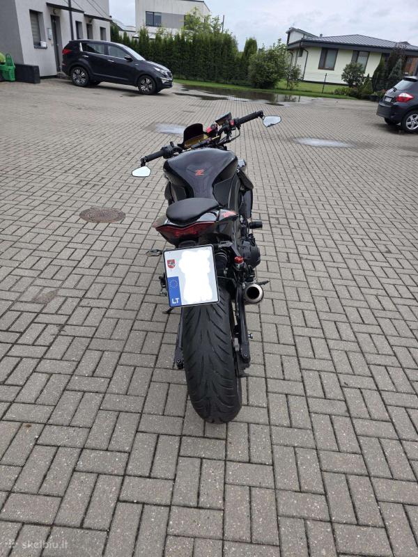 Black Kawasaki Z 2011 in Kaunas, with an engine capacity of 1.00 L and mileage of 50 thousand km for 4500 €, photo 5 on AUTOMOTO.COM.LV