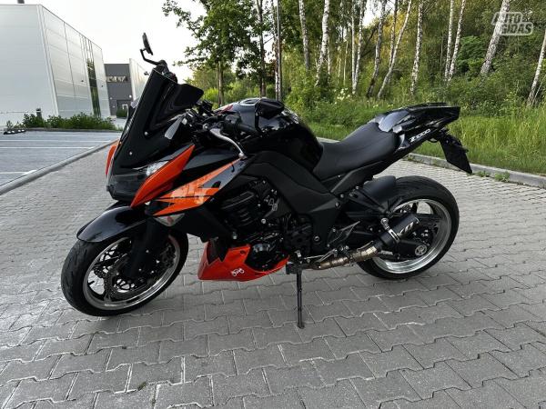 Black Kawasaki Z 2012 in Kaunas, with an engine capacity of 1.00 L and mileage of 36 thousand km for 5250 €, photo 1 on AUTOMOTO.COM.LV