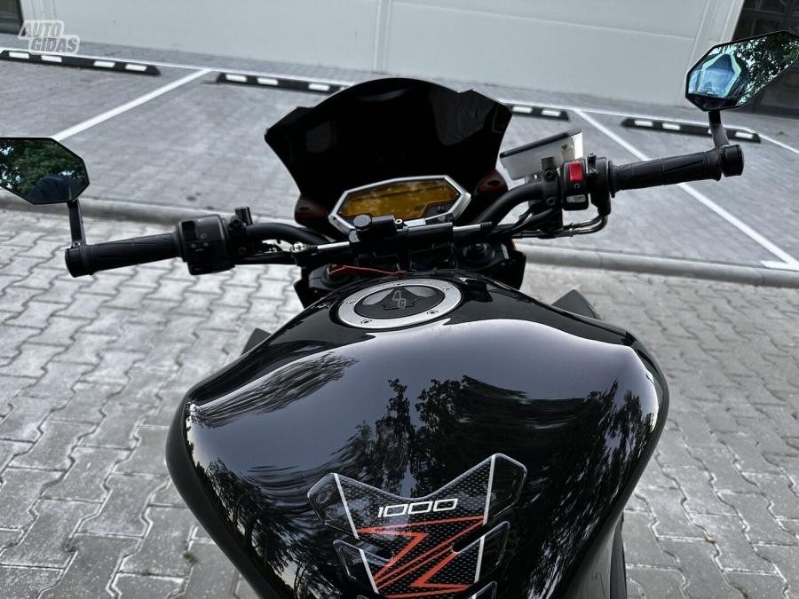 Black Kawasaki Z 2012 in Kaunas, with an engine capacity of 1.00 L and mileage of 36 thousand km for 5250 €, photo 8 on AUTOMOTO.COM.LV