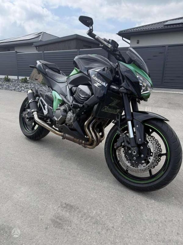 Black Kawasaki Z 2014 in Kaunas, with an engine capacity of 0.80 L and mileage of 27 thousand km for 4500 €, photo 5 on AUTOMOTO.COM.LV