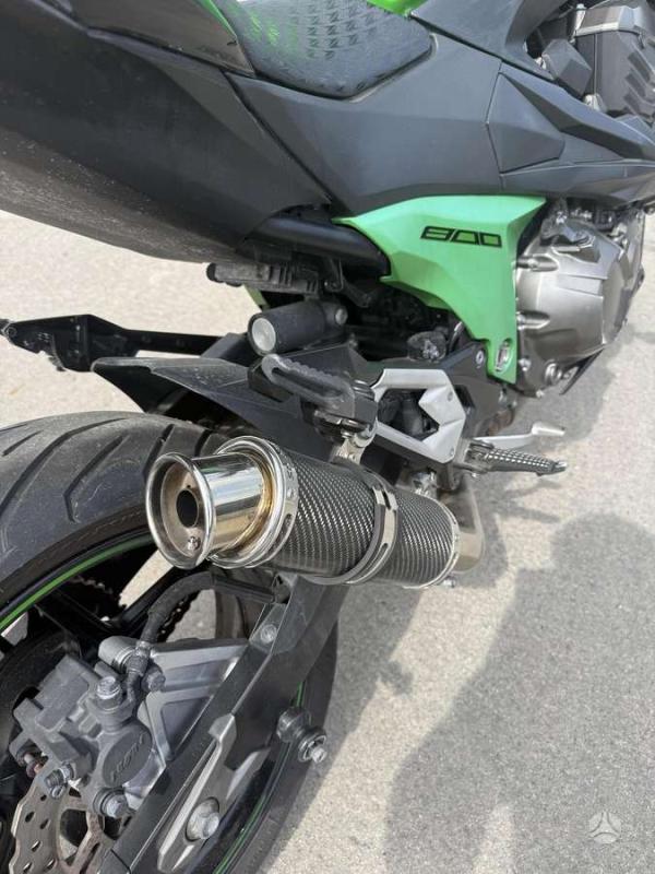 Black Kawasaki Z 2014 in Kaunas, with an engine capacity of 0.80 L and mileage of 27 thousand km for 4500 €, photo 8 on AUTOMOTO.COM.LV