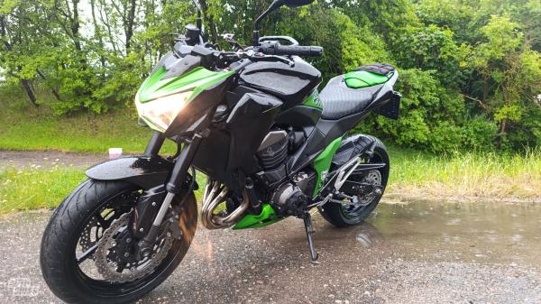 Black Kawasaki Z 2015 in Marijampole, with an engine capacity of 0.80 L and mileage of 26 thousand km for 5300 €, photo 5 on AUTOMOTO.COM.LV