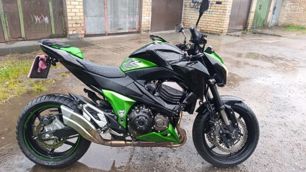 Black Kawasaki Z 2015 in Marijampole, with an engine capacity of 0.80 L and mileage of 26 thousand km for 5300 €, photo 9 on AUTOMOTO.COM.LV