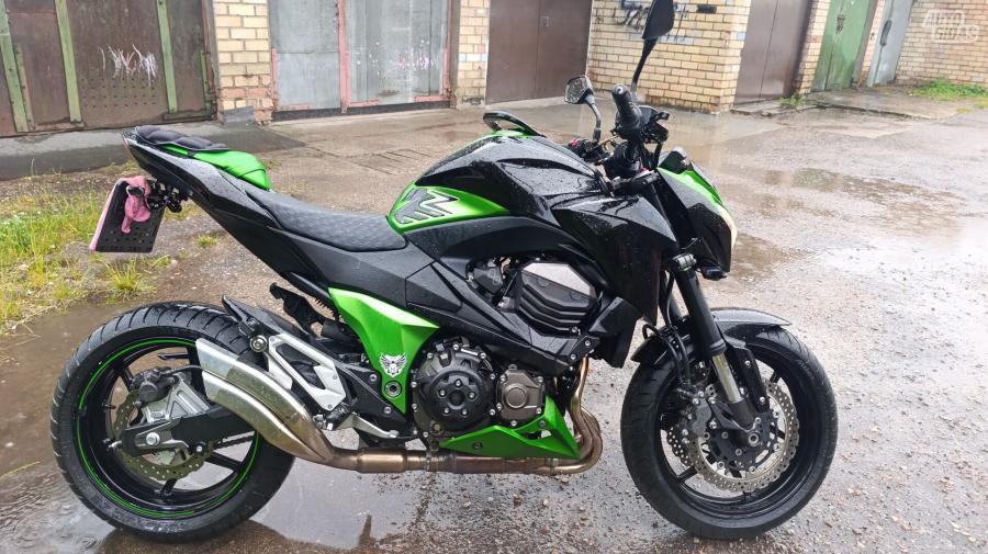Black Kawasaki Z 2015 in Marijampole, with an engine capacity of 0.80 L and mileage of 26 thousand km for 5300 €, photo 10 on AUTOMOTO.COM.LV