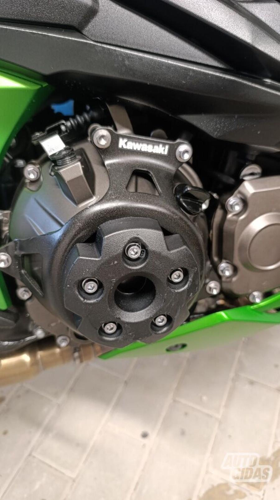Black Kawasaki Z 2015 in Marijampole, with an engine capacity of 0.80 L and mileage of 26 thousand km for 5300 €, photo 12 on AUTOMOTO.COM.LV