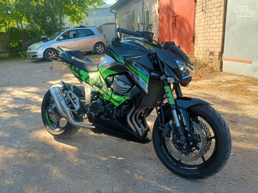 Black Kawasaki Z 2015 in Silale, with an engine capacity of 0.80 L and mileage of 21 thousand km for 4200 €, photo 1 on AUTOMOTO.COM.LV