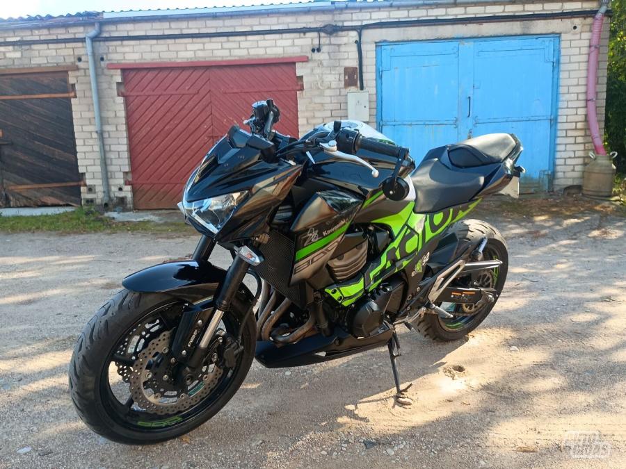 Black Kawasaki Z 2015 in Silale, with an engine capacity of 0.80 L and mileage of 21 thousand km for 4200 €, photo 3 on AUTOMOTO.COM.LV