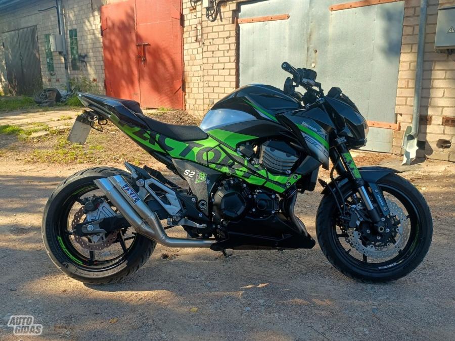 Black Kawasaki Z 2015 in Silale, with an engine capacity of 0.80 L and mileage of 21 thousand km for 4200 €, photo 7 on AUTOMOTO.COM.LV
