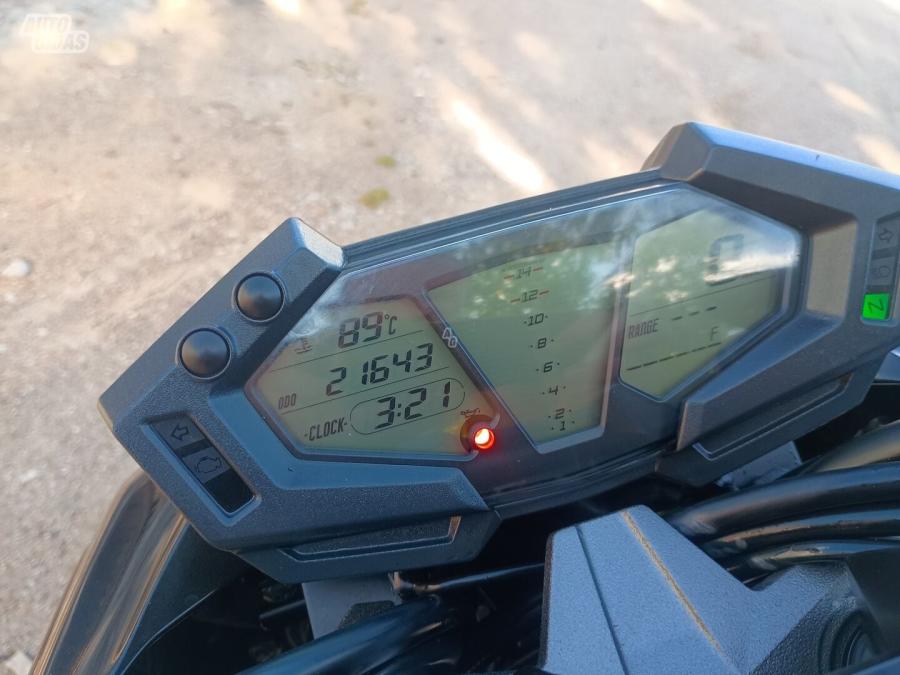 Black Kawasaki Z 2015 in Silale, with an engine capacity of 0.80 L and mileage of 21 thousand km for 4200 €, photo 12 on AUTOMOTO.COM.LV