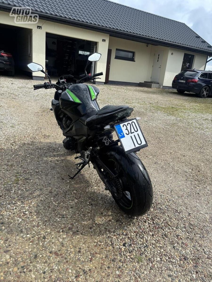 Melns Kawasaki Z 2016 Plungė, ar dzinēja tilpumu 0.80 L un nobraukumu 14 tūkst. km par 5000 €, foto 4 vietnē AUTOMOTO.COM.LV
