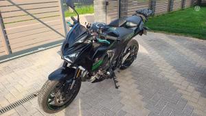 Black Kawasaki Z 2016 in Kaunas, with an engine capacity of 0.81 L and mileage of 49 thousand km for 4900 €, photo  on AUTOMOTO.COM.LV