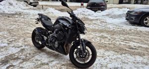 Black Kawasaki Z 2017 in Vilnius, with an engine capacity of 0.90 L and mileage of 22 thousand km for 4400 €, photo  on AUTOMOTO.COM.LV