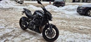 Black Kawasaki Z 2017 in Vilnius, with an engine capacity of 0.95 L and mileage of 22 thousand km for 4300 €, photo  on AUTOMOTO.COM.LV