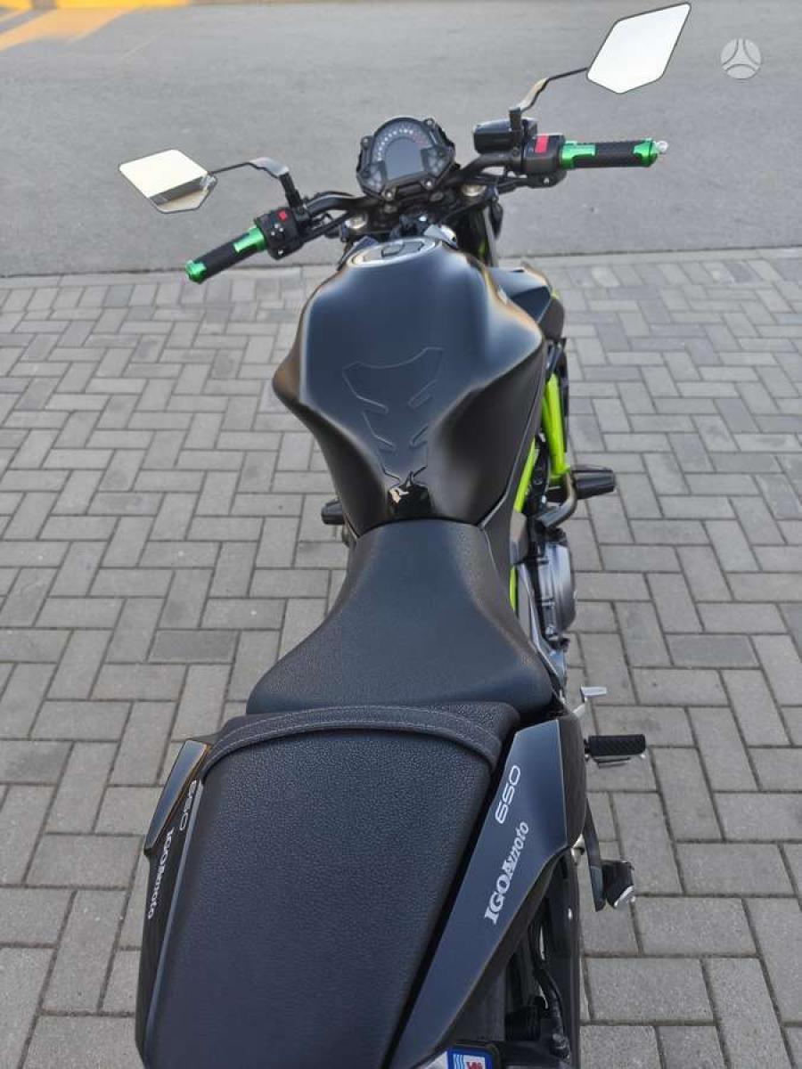 Melns Kawasaki Z 2017 Šilalė, ar dzinēja tilpumu 0.65 L un nobraukumu 22 tūkst. km par 3750 €, foto 8 vietnē AUTOMOTO.COM.LV