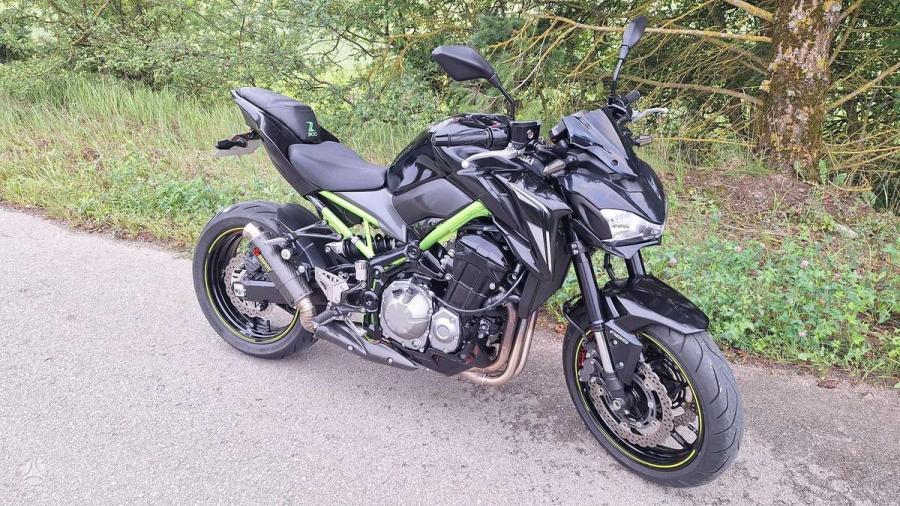 Black Kawasaki Z 2018 in Kaunas, with an engine capacity of 0.95 L and mileage of 16 thousand km for 4800 €, photo 3 on AUTOMOTO.COM.LV