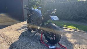 Black Kawasaki Z 2018 in Silute, with an engine capacity of 0.95 L and mileage of 18 thousand km for 5500 €, photo 5 on AUTOMOTO.COM.LV