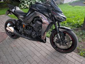 Black Kawasaki Z 2019 in Mazeikiai, with an engine capacity of 1.05 L and mileage of 35 thousand km for 7500 €, photo 6 on AUTOMOTO.COM.LV