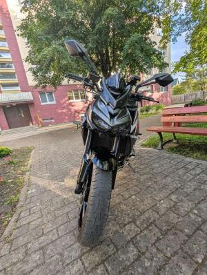 Black Kawasaki Z 2019 in Mazeikiai, with an engine capacity of 1.05 L and mileage of 35 thousand km for 7500 €, photo 10 on AUTOMOTO.COM.LV