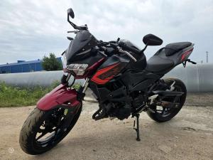 Black Kawasaki Z 2019 in Kaunas, with an engine capacity of 0.40 L and mileage of 22 thousand km for 3400 €, photo  on AUTOMOTO.COM.LV