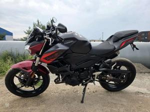 Black Kawasaki Z 2019 in Kaunas, with an engine capacity of 0.40 L and mileage of 22 thousand km for 3400 €, photo 3 on AUTOMOTO.COM.LV