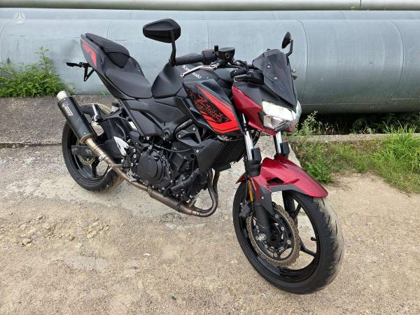 Black Kawasaki Z 2019 in Kaunas, with an engine capacity of 0.40 L and mileage of 22 thousand km for 3400 €, photo 5 on AUTOMOTO.COM.LV