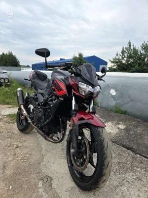 Black Kawasaki Z 2019 in Kaunas, with an engine capacity of 0.40 L and mileage of 22 thousand km for 3400 €, photo 7 on AUTOMOTO.COM.LV