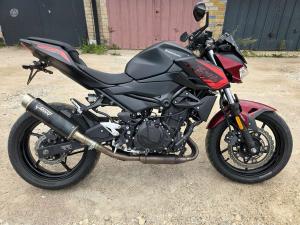Black Kawasaki Z 2019 in Kaunas, with an engine capacity of 0.40 L and mileage of 22 thousand km for 3400 €, photo 8 on AUTOMOTO.COM.LV