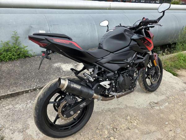 Black Kawasaki Z 2019 in Kaunas, with an engine capacity of 0.40 L and mileage of 22 thousand km for 3400 €, photo 8 on AUTOMOTO.COM.LV