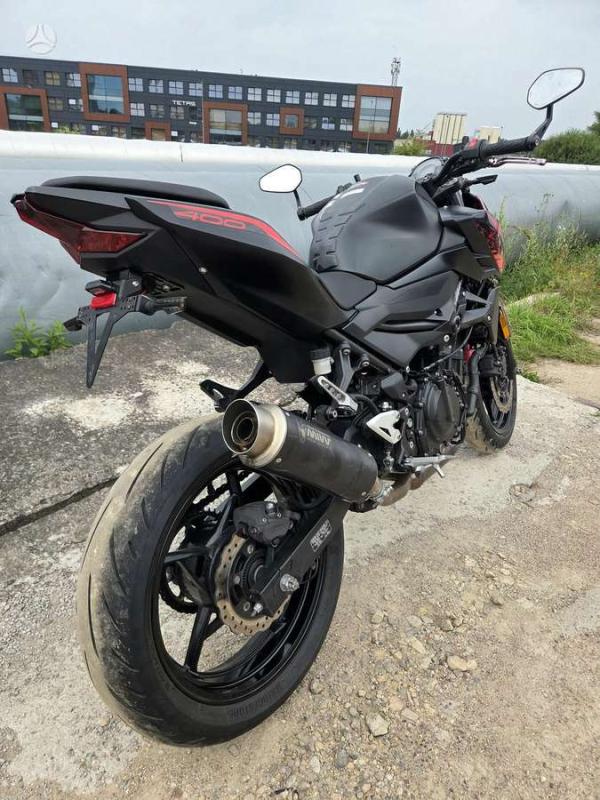 Black Kawasaki Z 2019 in Kaunas, with an engine capacity of 0.40 L and mileage of 22 thousand km for 3400 €, photo 9 on AUTOMOTO.COM.LV