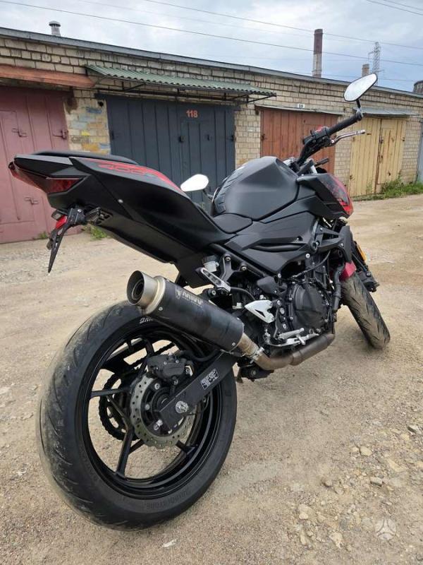 Black Kawasaki Z 2019 in Kaunas, with an engine capacity of 0.40 L and mileage of 22 thousand km for 3400 €, photo 10 on AUTOMOTO.COM.LV