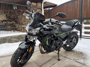 Black Kawasaki Z 2020 in Siauliai, with an engine capacity of 0.65 L and mileage of 17 thousand km for 4500 €, photo  on AUTOMOTO.COM.LV