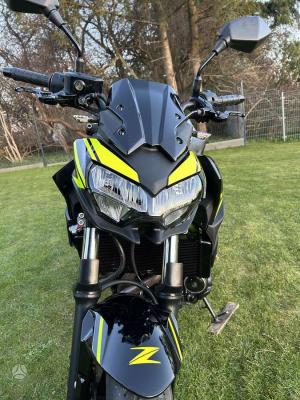 Black Kawasaki Z 2020 in Palanga, with an engine capacity of 0.65 L and mileage of 10 thousand km for 4600 €, photo 6 on AUTOMOTO.COM.LV