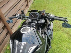 Black Kawasaki Z 2021 in Taurage, with an engine capacity of 1.00 L and mileage of 11 thousand km for 10599 €, photo 8 on AUTOMOTO.COM.LV