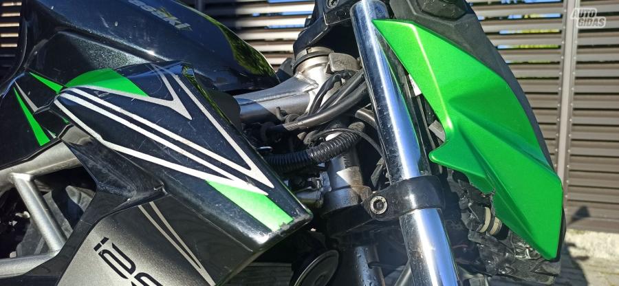 Black Kawasaki Z 2023 in Vilnius, with an engine capacity of 0.13 L and mileage of 16 thousand km for 2750 €, photo 5 on AUTOMOTO.COM.LV