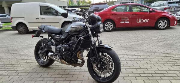 Kawasaki Z 2024 in Vilnius on AUTOMOTO.COM.LV Black Kawasaki Z 2024 in Vilnius, with an engine capacity of 0.65 L and mileage of 4 thousand km for 3900 €, photo 1 on AUTOMOTO.COM.LV