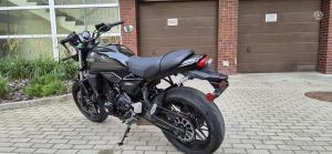 Black Kawasaki Z 2024 in Vilnius, with an engine capacity of 0.65 L and mileage of 4 thousand km for 3900 €, photo 5 on AUTOMOTO.COM.LV