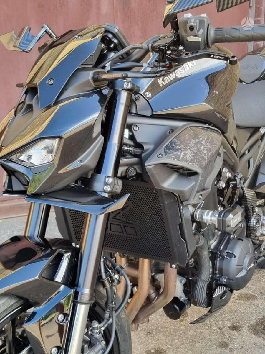 Black Kawasaki Z 2025 in Vilnius, with an engine capacity of 0.95 L and mileage of 2 thousand km for 7700 €, photo 1 on AUTOMOTO.COM.LV