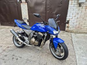 Blue Kawasaki Z 2004 in Alytus, with an engine capacity of 0.75 L and mileage of 36 thousand km for 2650 €, photo 4 on AUTOMOTO.COM.LV