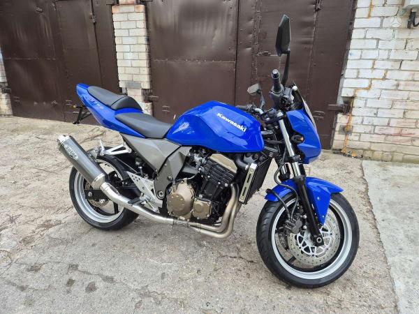 Blue Kawasaki Z 2004 in Alytus, with an engine capacity of 0.75 L and mileage of 36 thousand km for 2650 €, photo 7 on AUTOMOTO.COM.LV