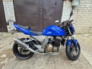 Blue Kawasaki Z 2005 in Alytus, with an engine capacity of 0.75 L and mileage of 30 thousand km for 2970 €, photo 7 on AUTOMOTO.COM.LV