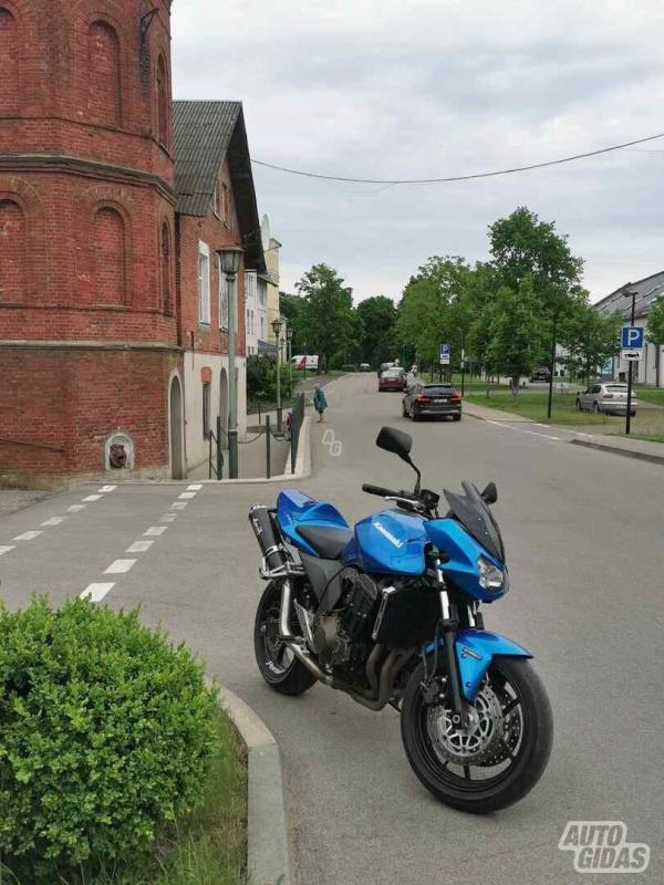 Blue Kawasaki Z 2006 in Silale, with an engine capacity of 0.75 L and mileage of 54 thousand km for 2350 €, photo 6 on AUTOMOTO.COM.LV