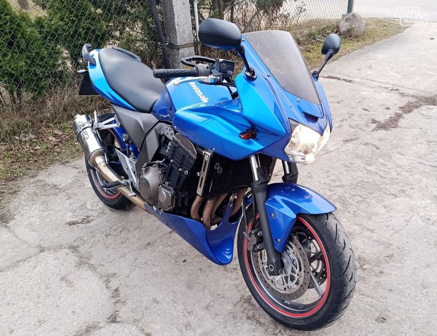 Blue Kawasaki Z 2006 in Druskininkai, with an engine capacity of 0.75 L and mileage of 60 thousand km for 2100 €, photo 1 on AUTOMOTO.COM.LV