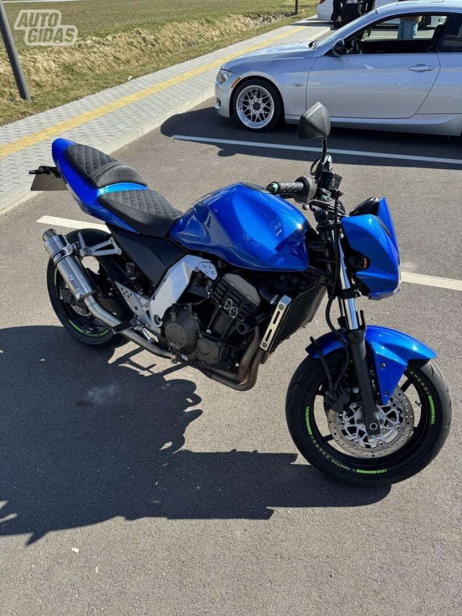 Zils Kawasaki Z 2006 Gargždai, ar dzinēja tilpumu 0.75 L un nobraukumu 58 tūkst. km par 2400 €, foto 7 vietnē AUTOMOTO.COM.LV