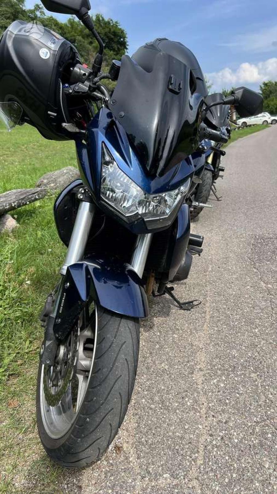 Blue Kawasaki Z 2008 in Vilnius, with an engine capacity of 0.75 L and mileage of 76 thousand km for 3800 €, photo 5 on AUTOMOTO.COM.LV