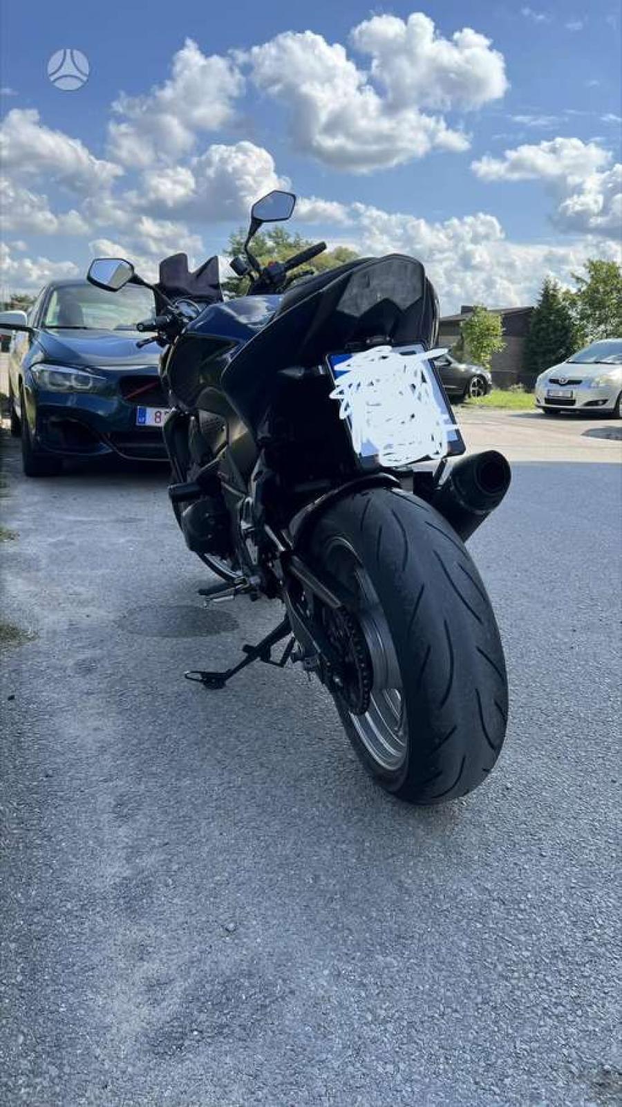 Blue Kawasaki Z 2008 in Vilnius, with an engine capacity of 0.75 L and mileage of 75 thousand km for 3300 €, photo 11 on AUTOMOTO.COM.LV