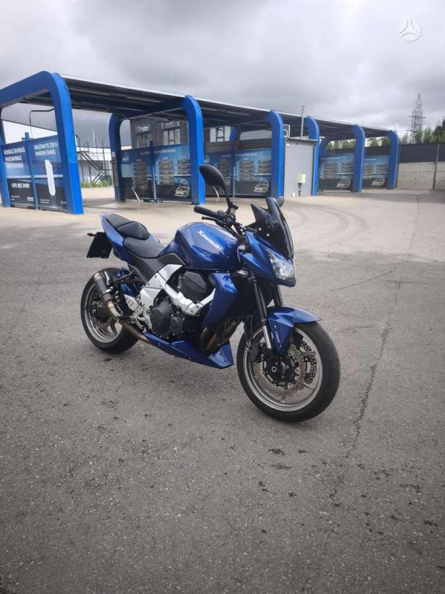 Blue Kawasaki Z 2009 in Kaunas, with an engine capacity of 0.75 L and mileage of 41 thousand km for 3500 €, photo 1 on AUTOMOTO.COM.LV