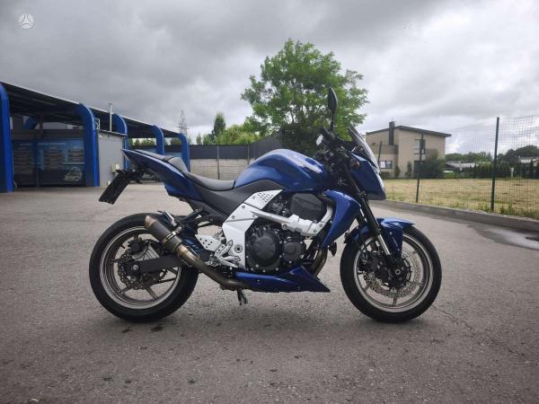 Blue Kawasaki Z 2009 in Kaunas, with an engine capacity of 0.75 L and mileage of 41 thousand km for 3500 €, photo 7 on AUTOMOTO.COM.LV