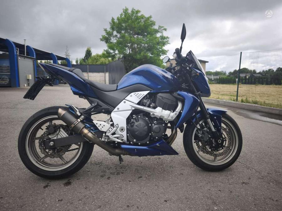 Blue Kawasaki Z 2009 in Kaunas, with an engine capacity of 0.75 L and mileage of 41 thousand km for 3500 €, photo 11 on AUTOMOTO.COM.LV