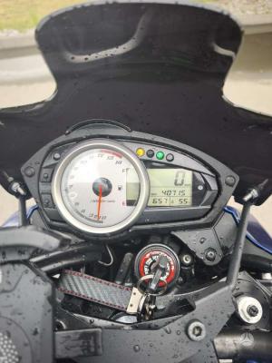Blue Kawasaki Z 2009 in Kaunas, with an engine capacity of 0.75 L and mileage of 41 thousand km for 3500 €, photo 12 on AUTOMOTO.COM.LV